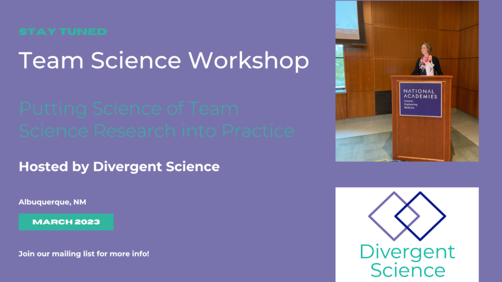 Divergent Science LLC – Team Science Consulting